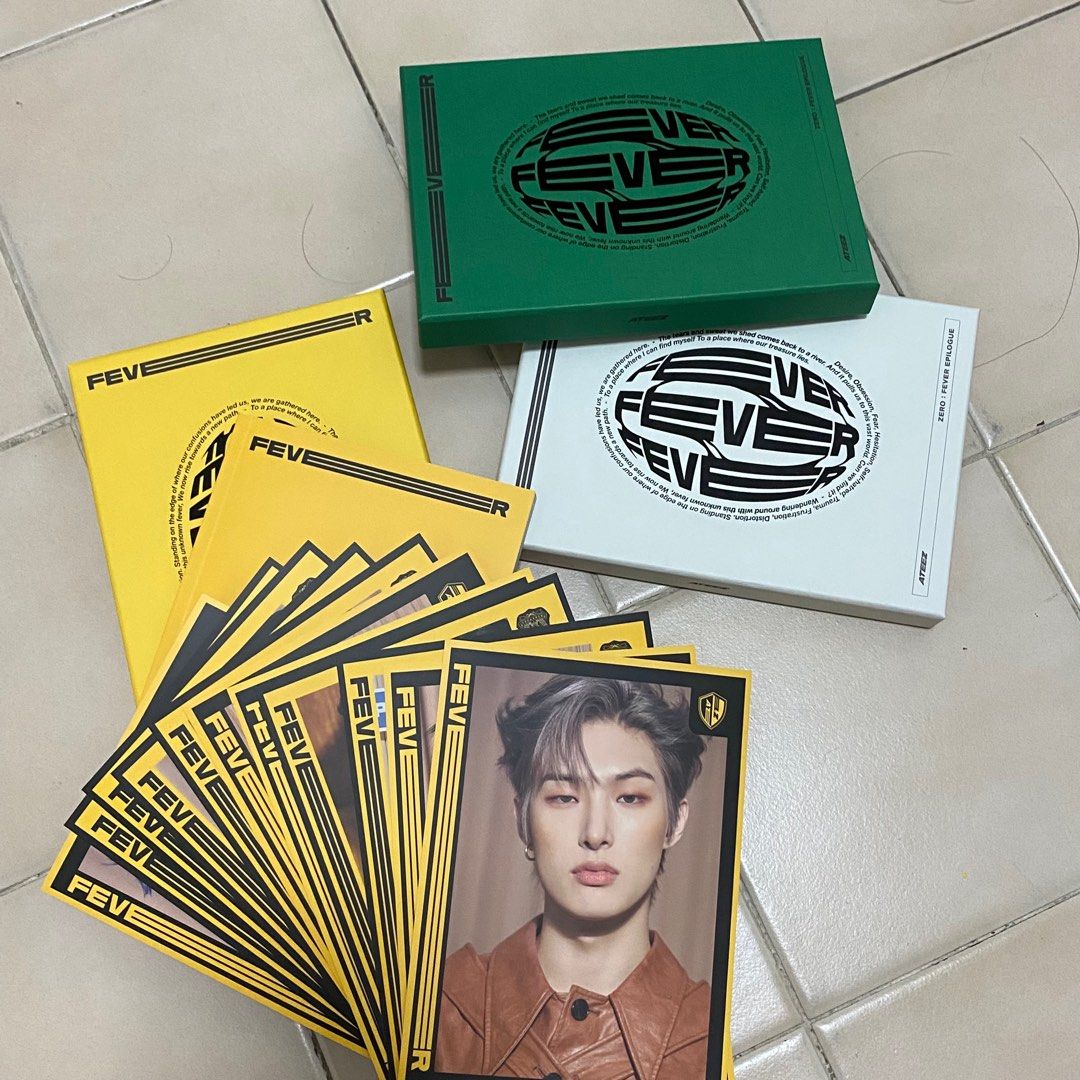 ATTEZ FEVER Series Albums, Hobbies & Toys, Music & Media, CDs & DVDs on ...