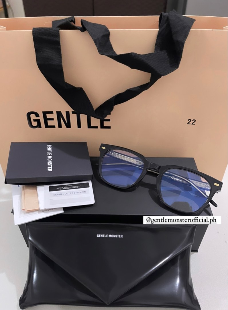 Auth Gentle Monster - Kubo 01, Men's Fashion, Watches & Accessories ...