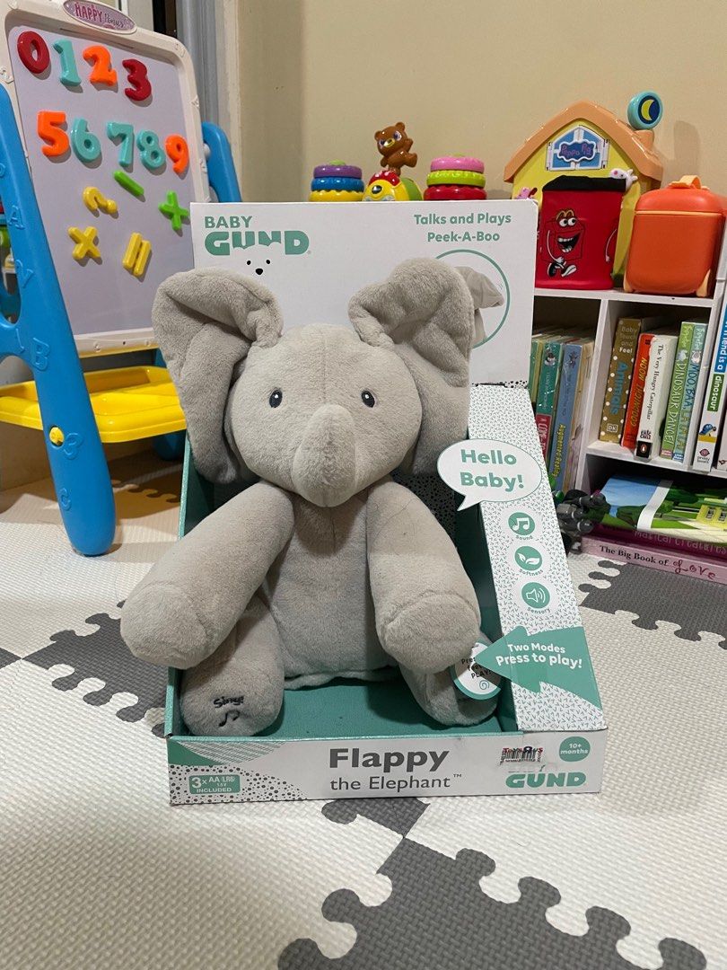 Baby Gund Flappy the Elephant on Carousell