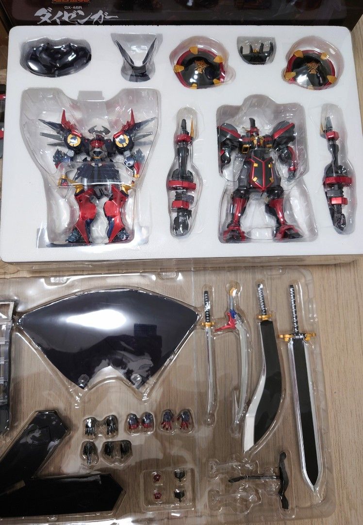 Bandai 行版 超合金魂 GX-46R 大贊卡 ＆ 龍卷 刃馬一體 機戰OG 連運輸盒, 興趣及遊戲, 玩具 & 遊戲類 - Carousell