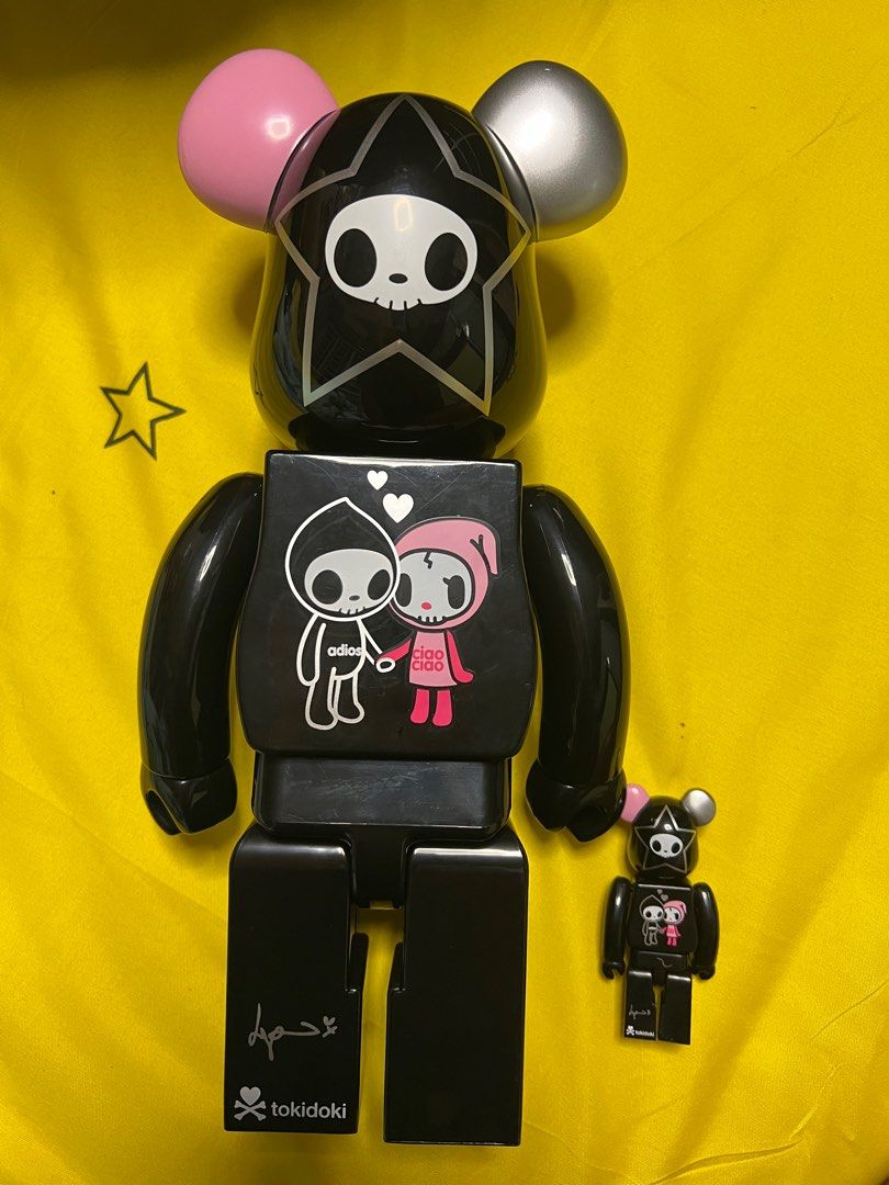 Bearbrick - Adios & Chao Chao (100% + 400%), Hobbies & Toys, Toys ...