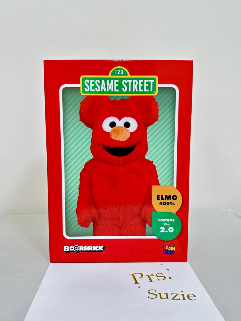 Bearbrick Elmo 400%, Hobbies & Toys, Toys & Games on Carousell