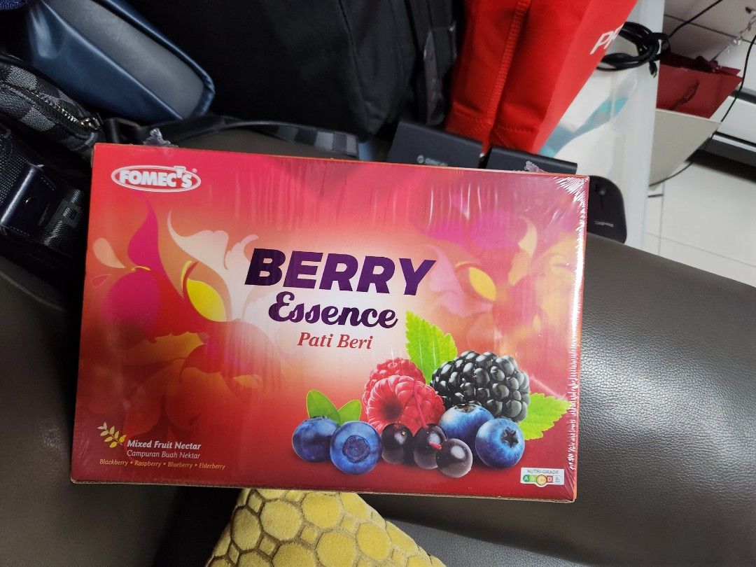 Berry essence from fomec, Health & Nutrition, Health Supplements ...