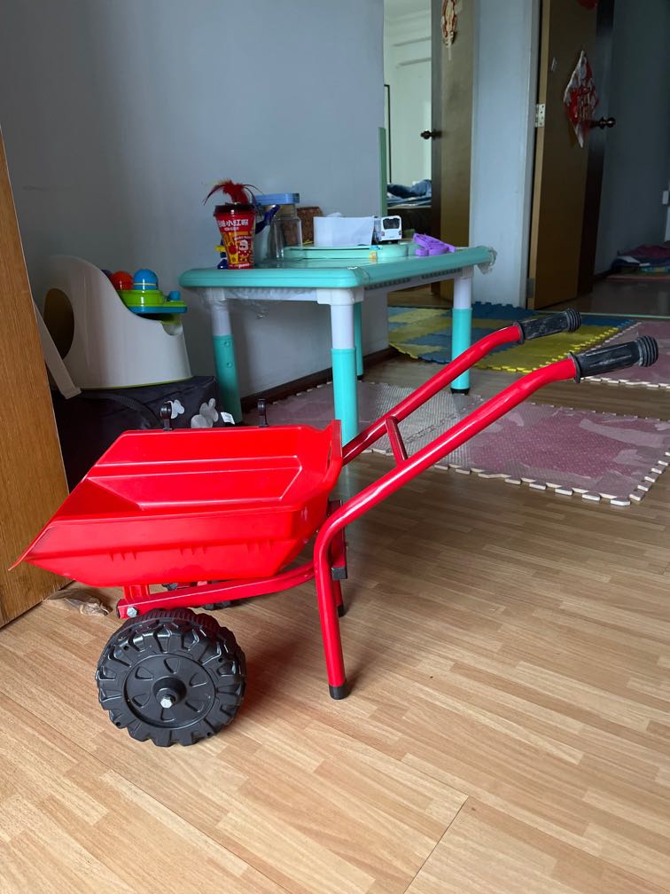 Big Wheel Barrow/ hand trolley/beach stroller toy kid sand, Babies ...