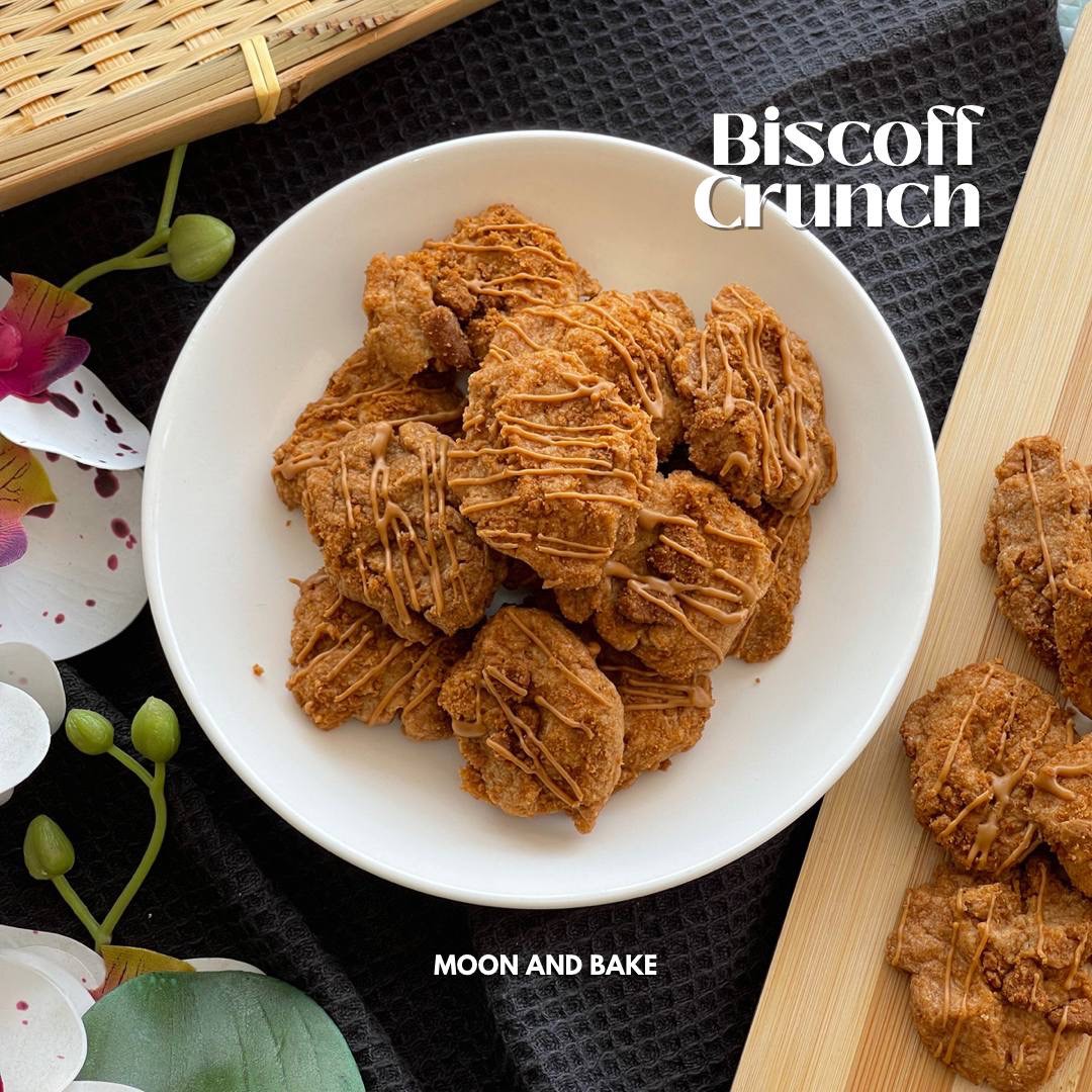 Biscoff crunch cookies, Food & Drinks, Homemade Bakes on Carousell