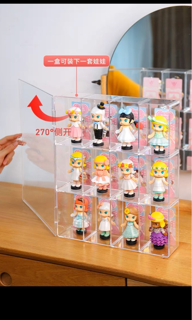 Blind Box Acrylic Organizer Case, Furniture & Home Living, Home Decor ...