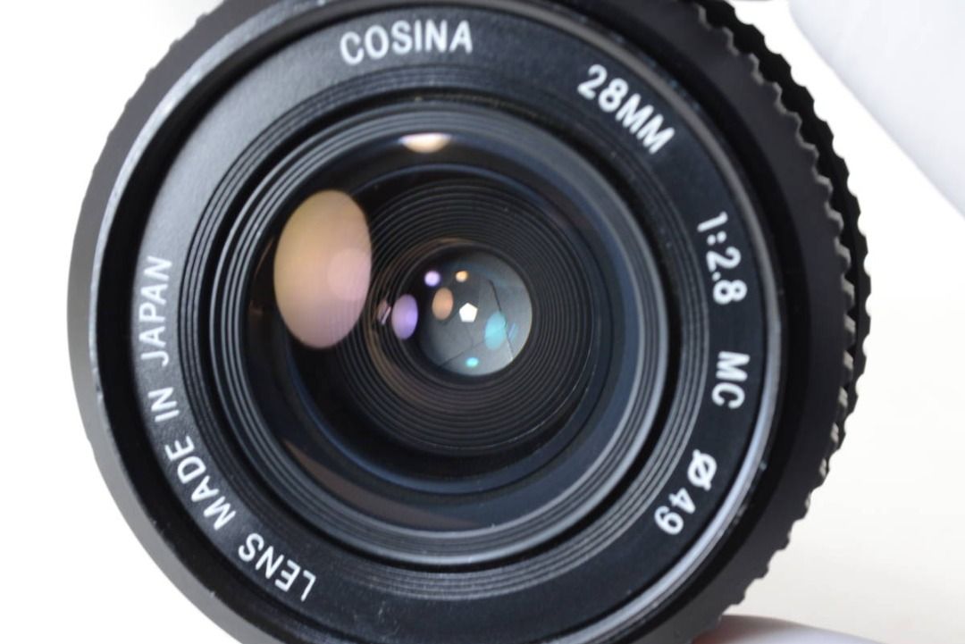 [BMC] Cosina 28mm F2.8 MC Pentax K Mount Wide Angle Prime Lens (used ...