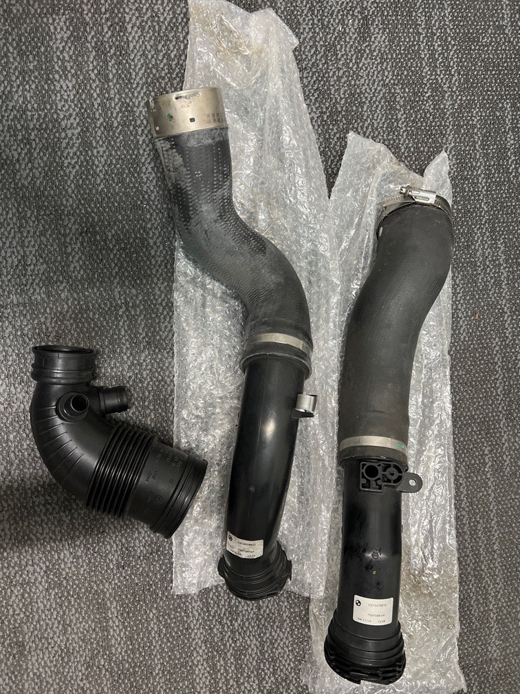 BMW 316i F30 N13 Turbo intake charge pipes, Car Accessories ...