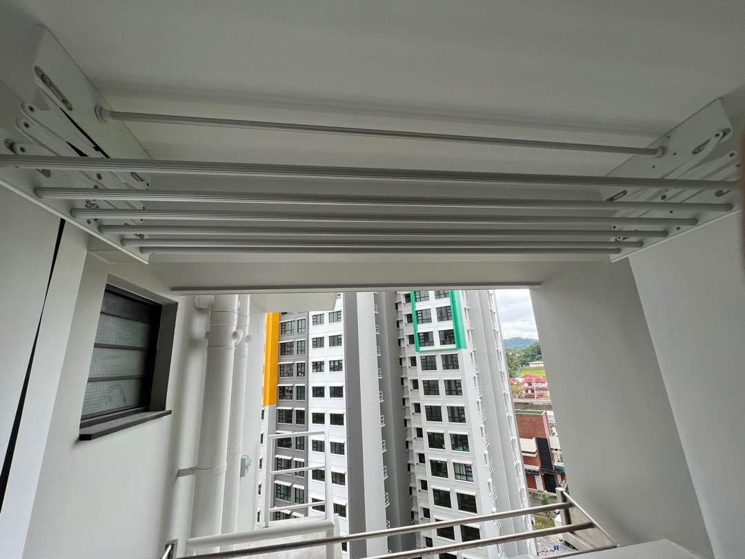 BN laundry rack for BTO, Furniture & Home Living, Home Improvement ...