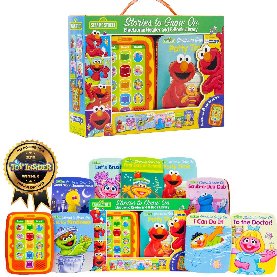 BNIB: Sesame Street - Stories to Grow On Me Reader Jr Electronic Reader ...