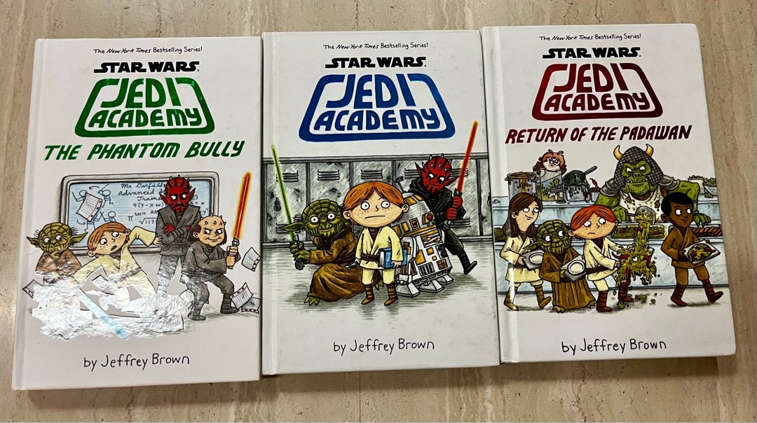 Star Wars Jedi Academy Trilogy Box Set(hardcover), Hobbies & Toys ...