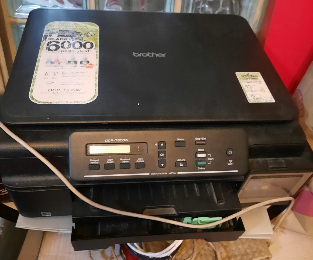 Broken brother printer, Computers & Tech, Printers, Scanners & Copiers ...