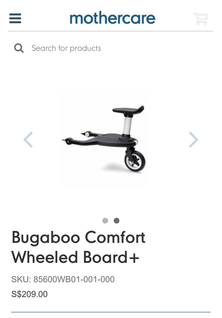 Bugaboo Comfort Wheeled Board+, Babies & Kids, Going Out, Strollers on ...