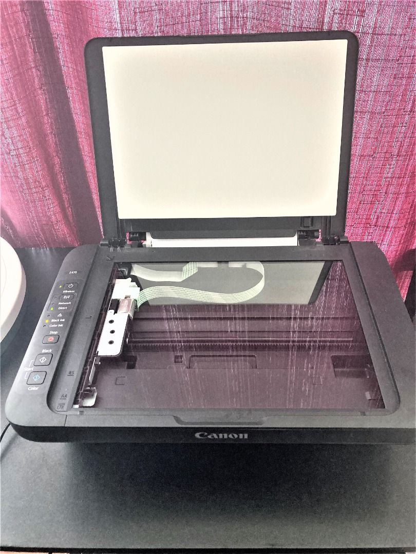 Canon PIXMA E470 3-in -1 Printer, Scanner, Copier, Computers & Tech ...