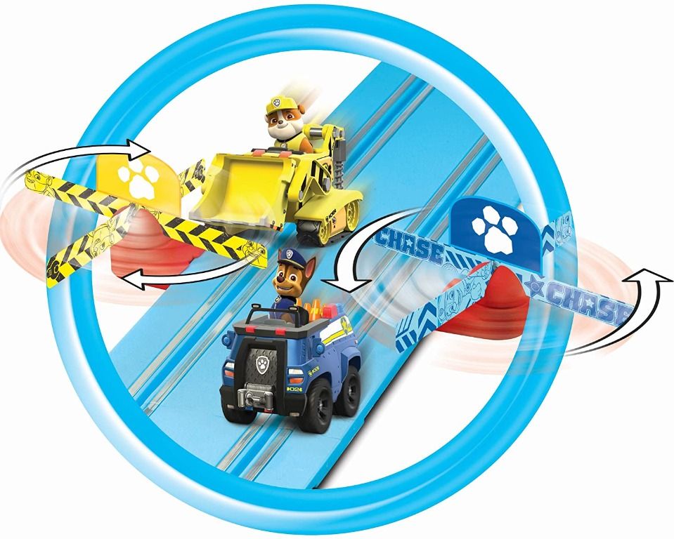 Carrera First Paw Patrol - Slot Car Race Track - Includes 2 Cars: Chase ...