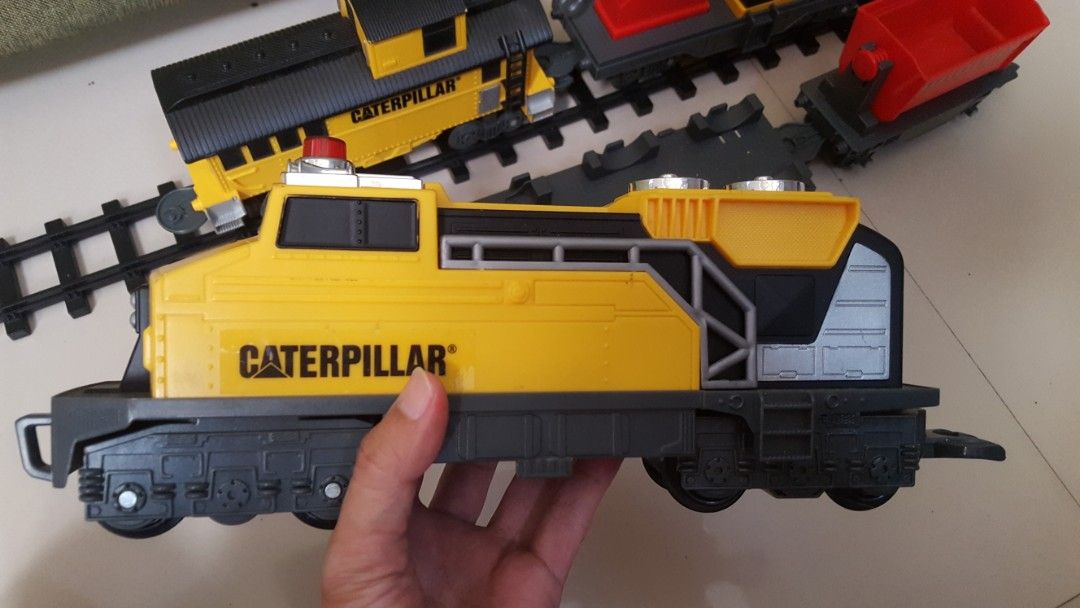 Caterpillar Toy Train Express, Hobbies & Toys, Toys & Games on Carousell