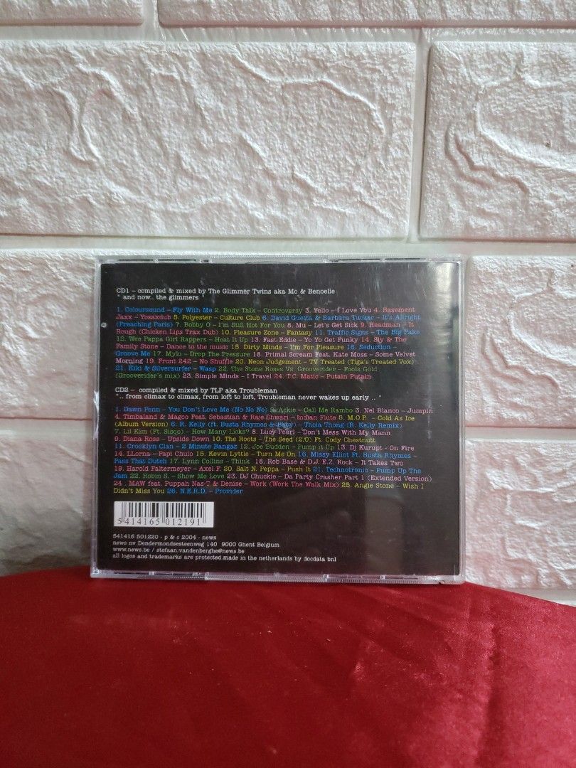 CD / 2 CD / NETHERLAND PRESS / 2004 - CULTURE CLUB VOLUME 2 _ selected & mixed by Glimmer Twins ...