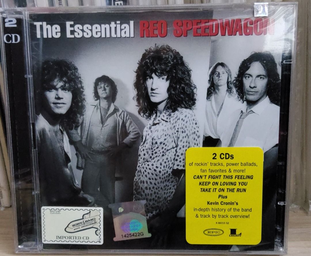 Cd The Essential Reo Speedwagon Usa 2004, Hobbies & Toys, Music & Media ...