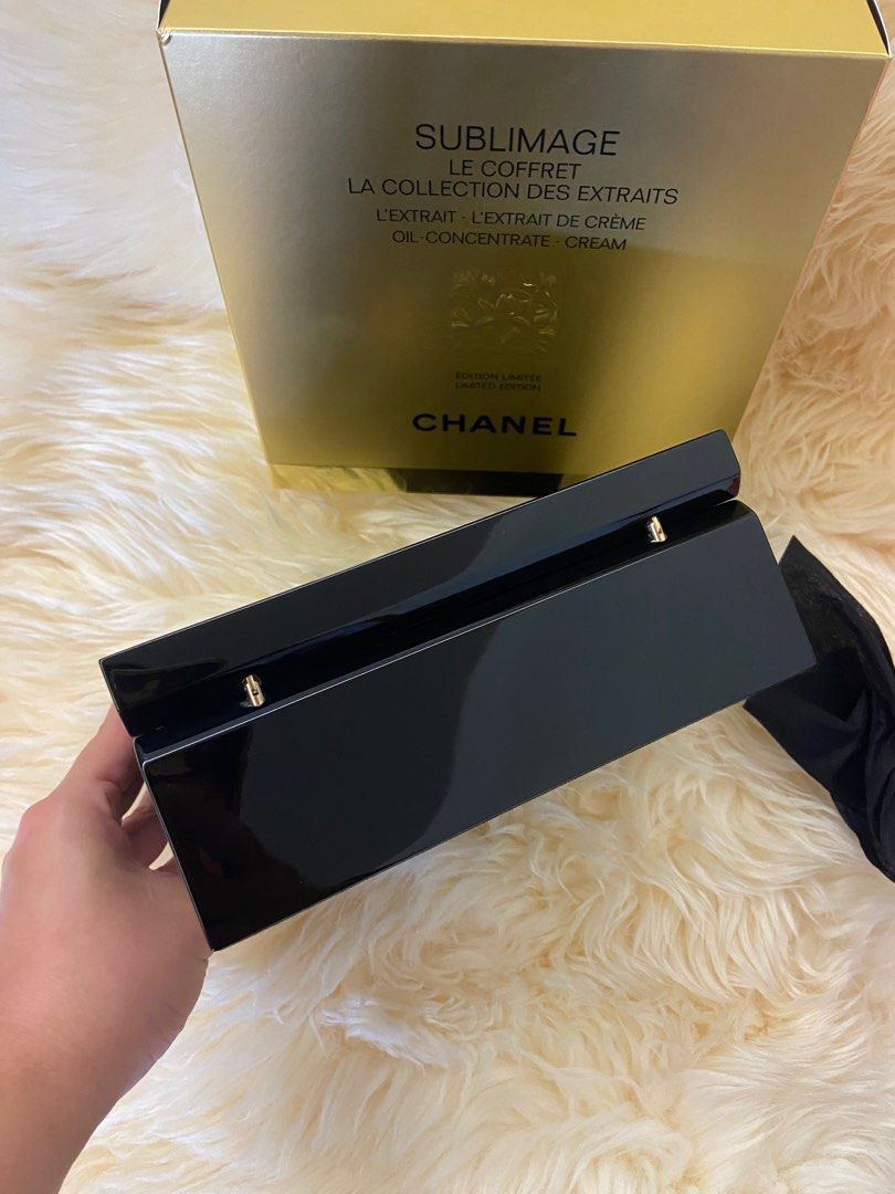 Chanel sublimage wooden lacquer jewelry box, Beauty & Personal Care ...