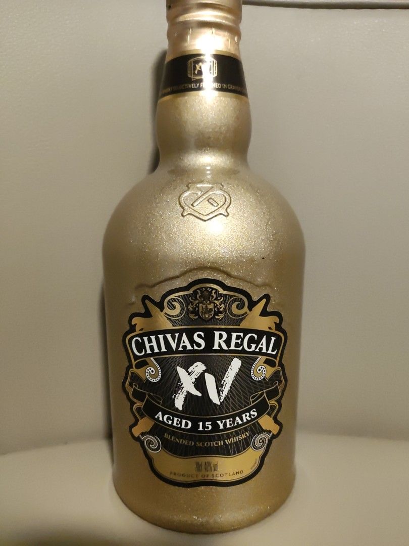 Chivas regal gold whisky XV 15 years, Food & Drinks, Alcoholic ...