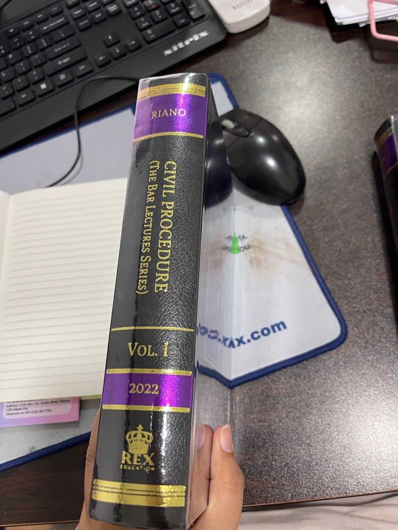Civil Procedure by Dean Riano 2022, Hobbies & Toys, Books & Magazines ...