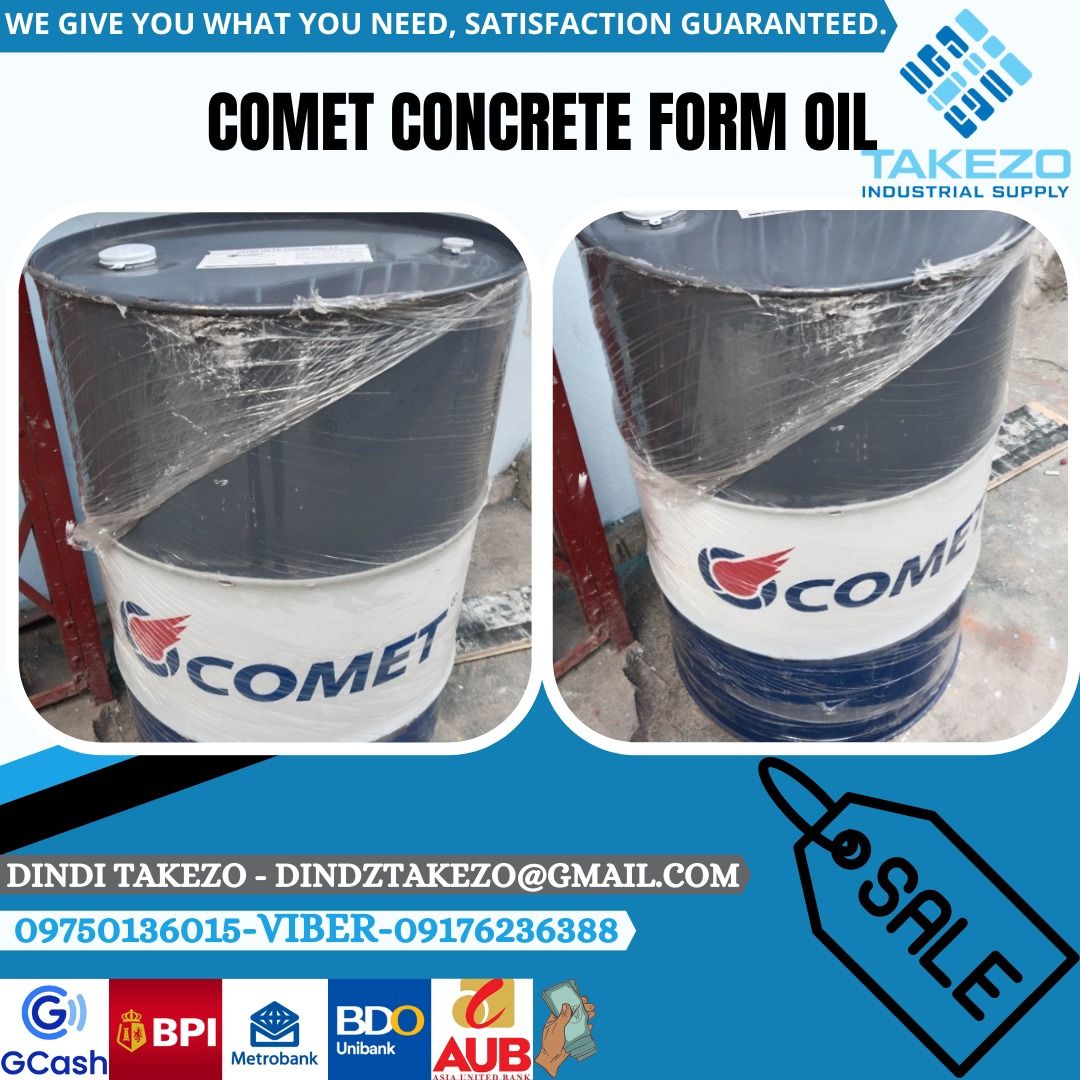 Comet Concrete Form Oil, Commercial & Industrial, Industrial Equipment ...