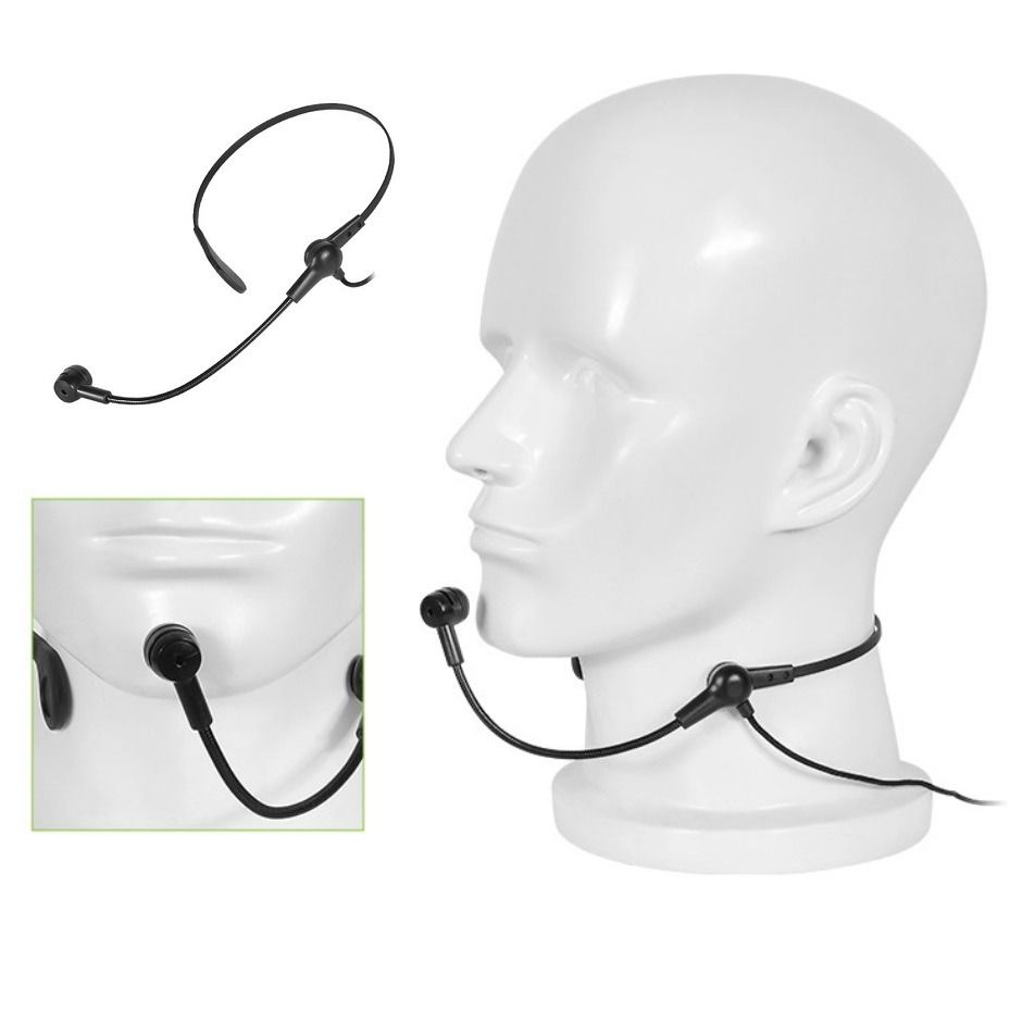 實體店鋪Comfort fit Neck Microphone - Discreet neck Mic fits PC Voice ...