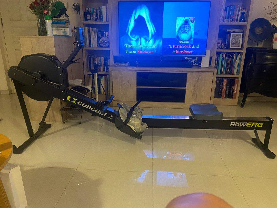 Concept 2 RowErg PM5 Model D Indoor Rowing Machine C2 Rower, Sports ...