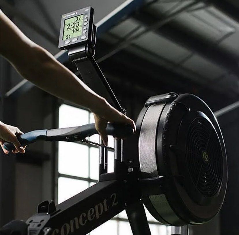 Concept 2 RowErg PM5 Model D Indoor Rowing Machine C2 Rower, Sports ...