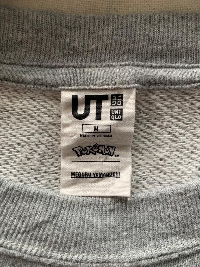 Crewneck uniqlo colab pokemon | limited edition | preloved | second ...