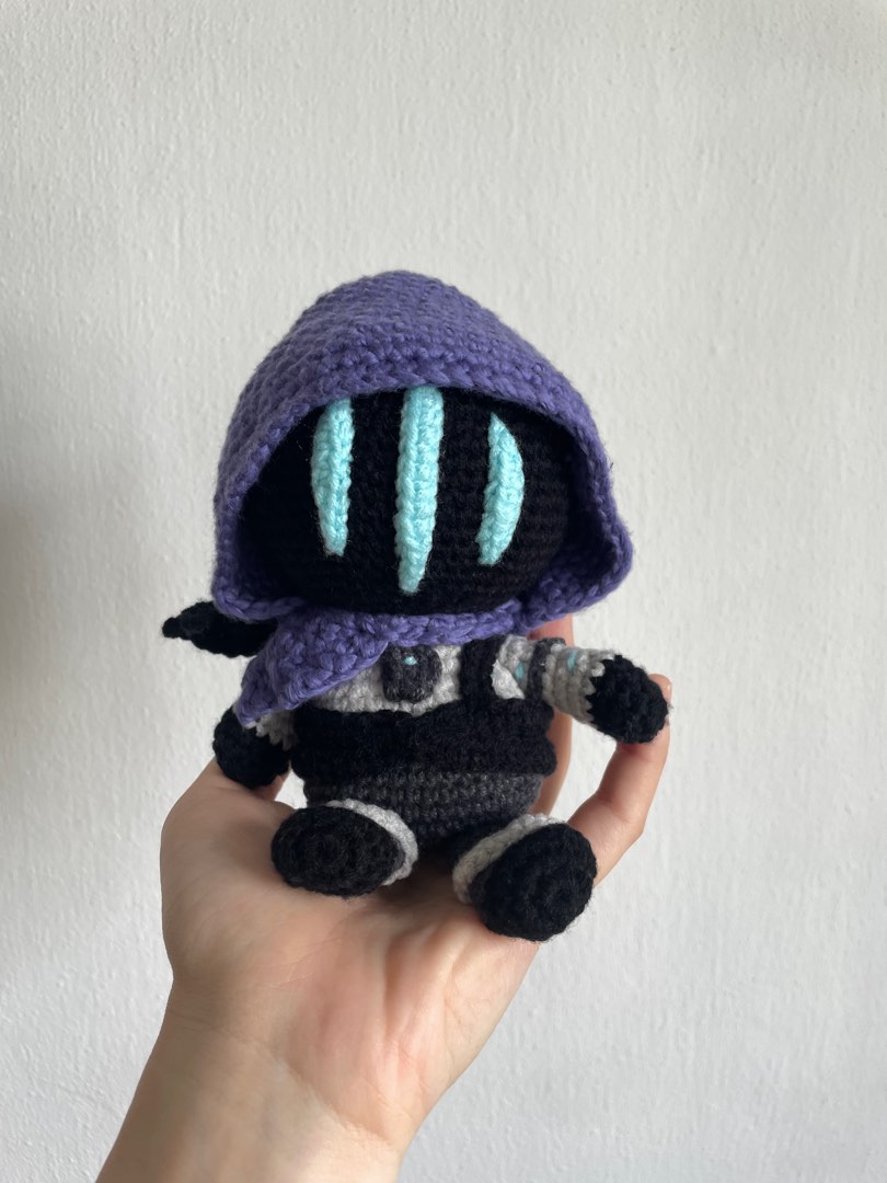 Crochet Omen (Valorant), Hobbies & Toys, Stationery & Craft, Handmade ...