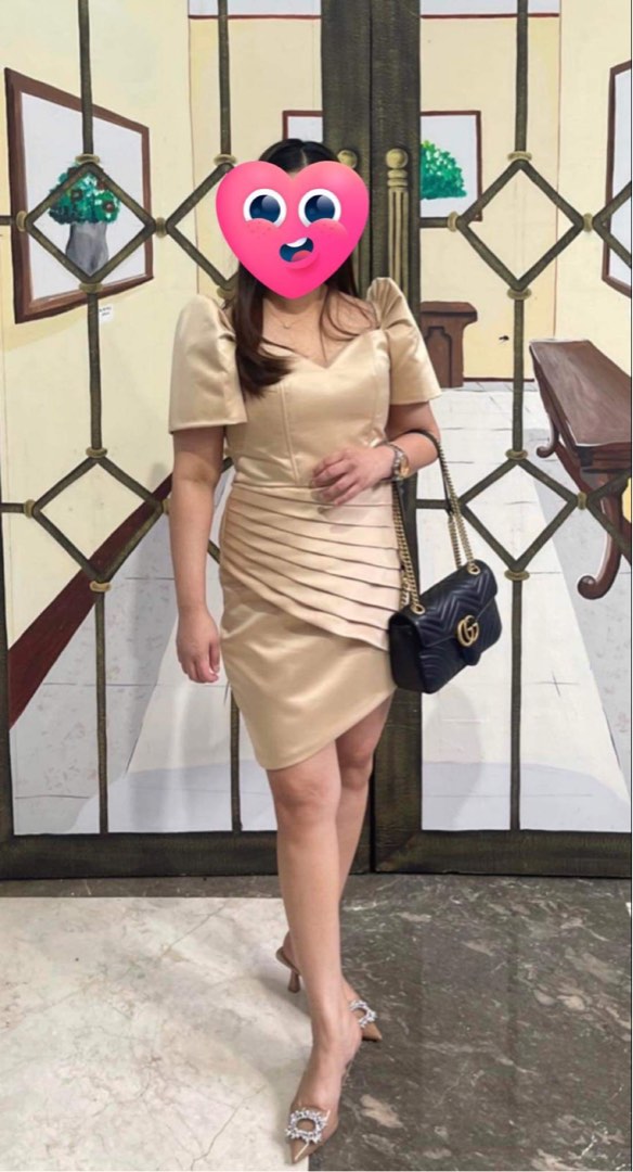 Custom made Modern Filipiniana dress on Carousell