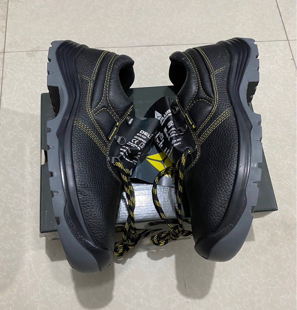 Delta plus safety shoes, Men's Fashion, Footwear, Boots on Carousell