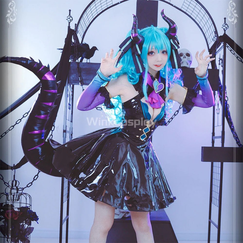 Devil Miku Cosplay, Hobbies & Toys, Memorabilia & Collectibles, J-pop ...
