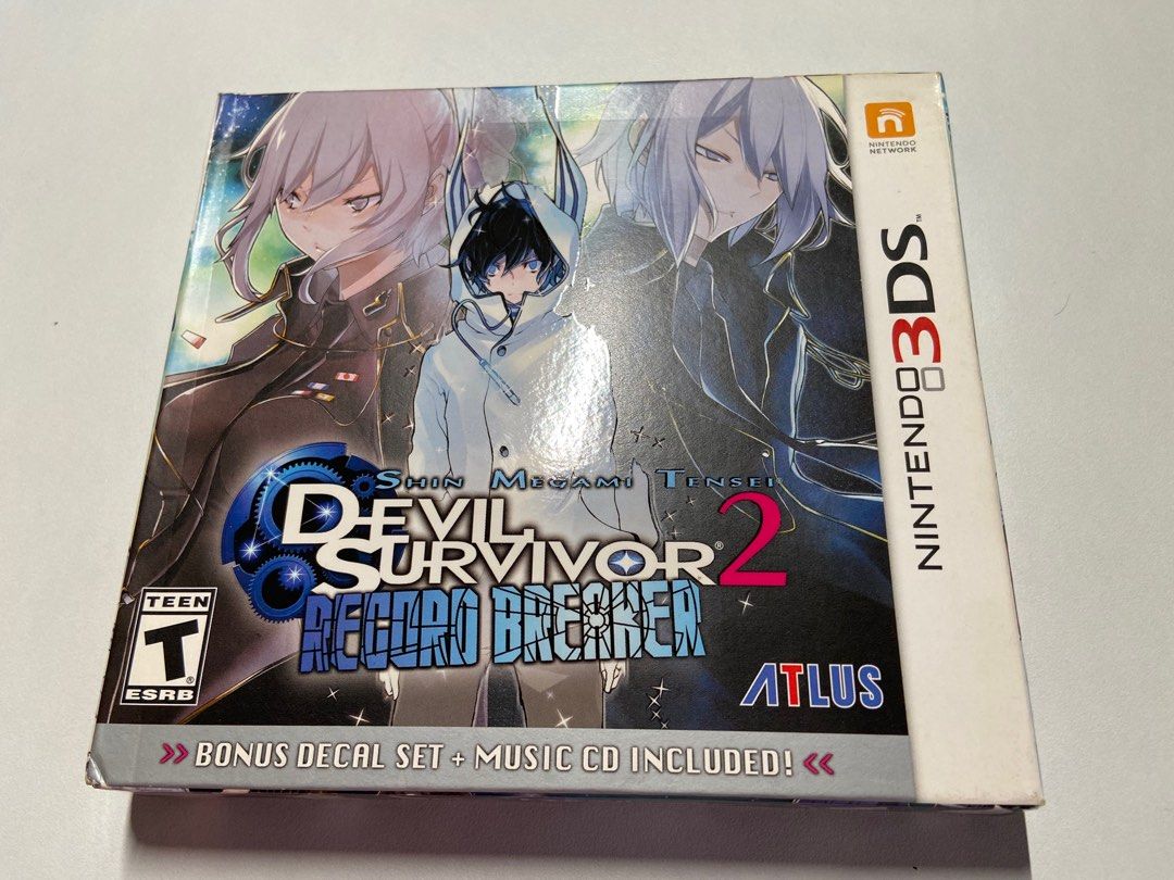 Devil Survivor 2 (Shin Megami Tensei) : Record Breaker Nintendo 3DS ...