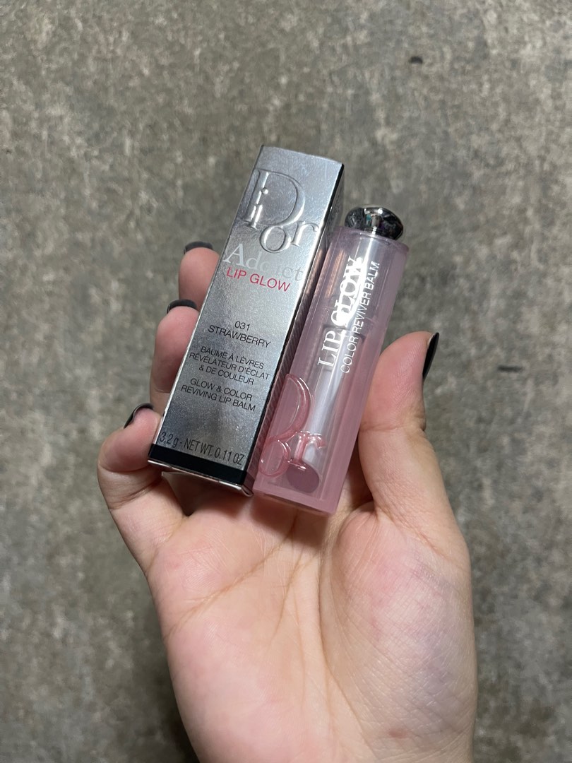dior lip glow balm strawberry, Beauty & Personal Care, Face, Makeup on ...