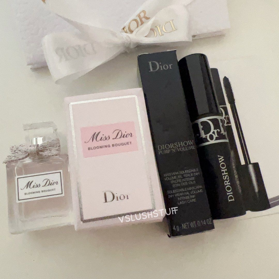 Dior new Miss Dior BB mini + Diorshow Mascara miniature set, Beauty ...
