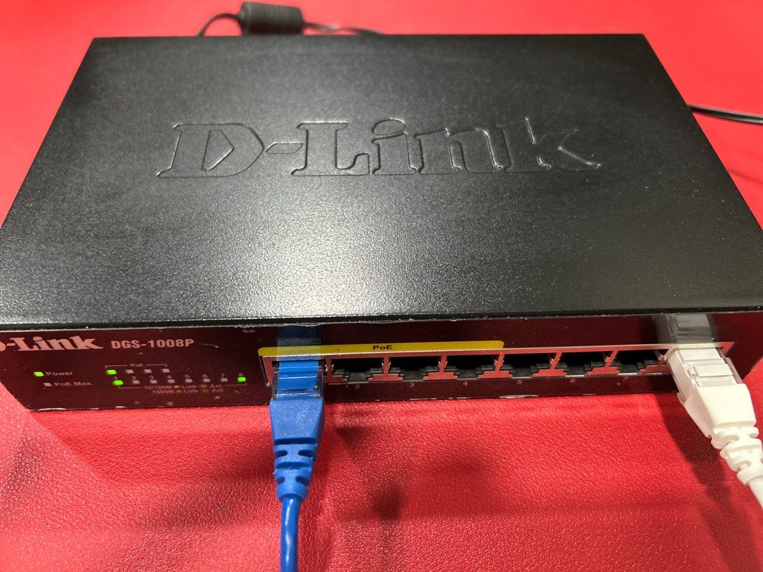 D-Link DGS-1008P, Computers & Tech, Parts & Accessories, Networking on ...