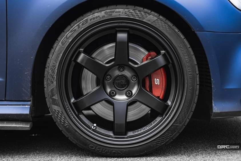 DRC FORGED WHEELS BR-6#Audi S3 18inch 8.5jj, Car Accessories, Tyres ...