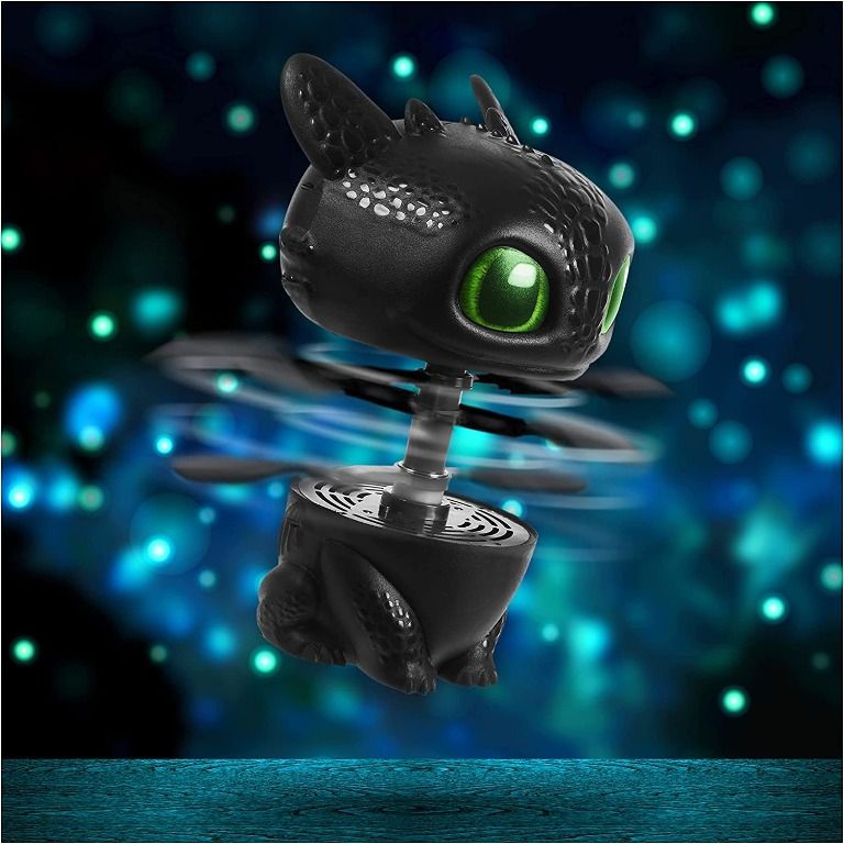 Dreamworks Dragons, Flying Toothless Interactive Dragon with Lights and ...