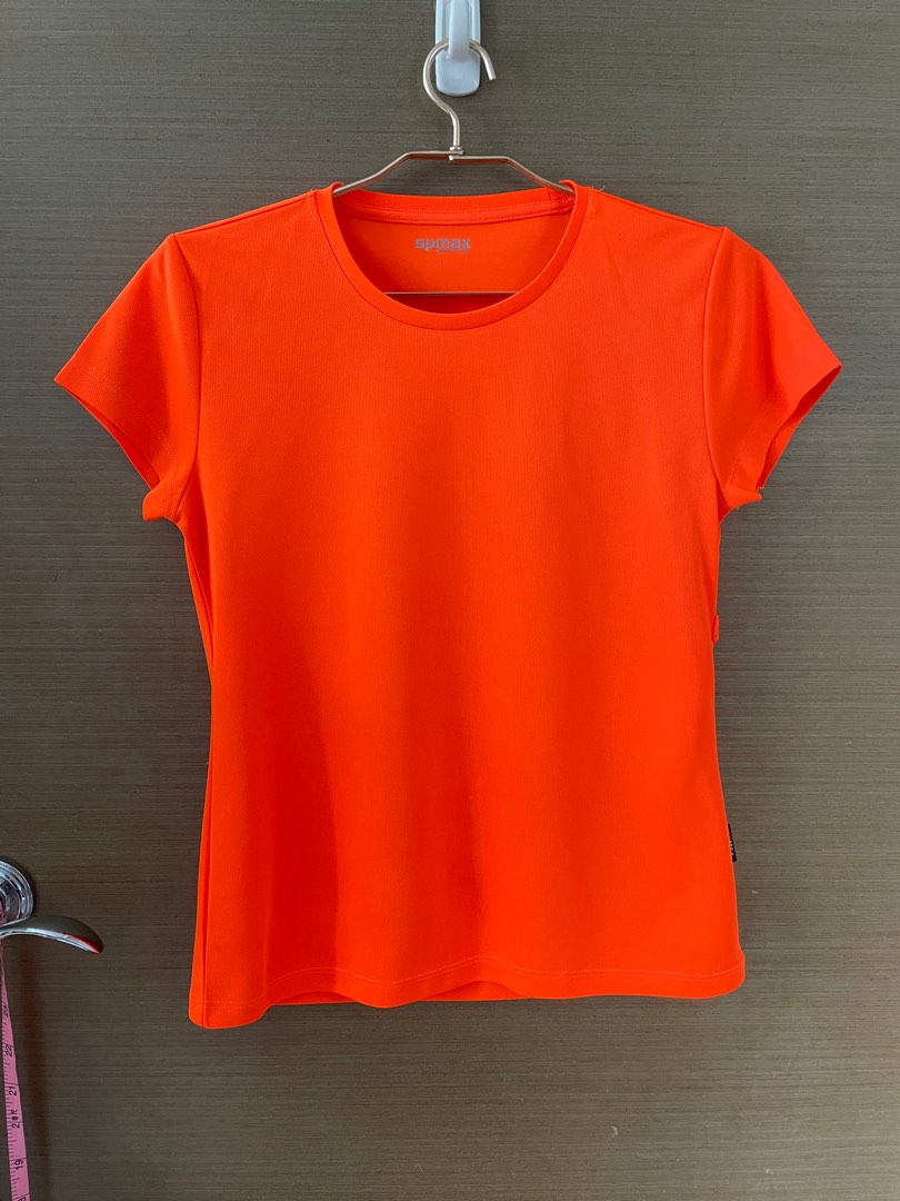 Neon orange dry fit, Women's Fashion, Tops, Shirts on Carousell
