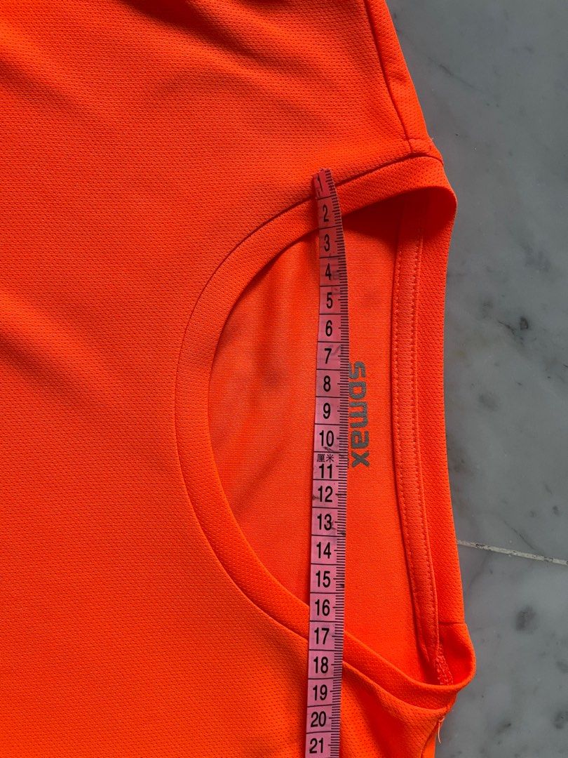 Neon orange dry fit, Women's Fashion, Tops, Shirts on Carousell