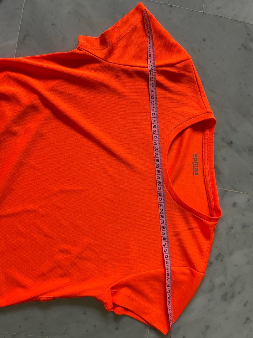Neon orange dry fit, Women's Fashion, Tops, Shirts on Carousell