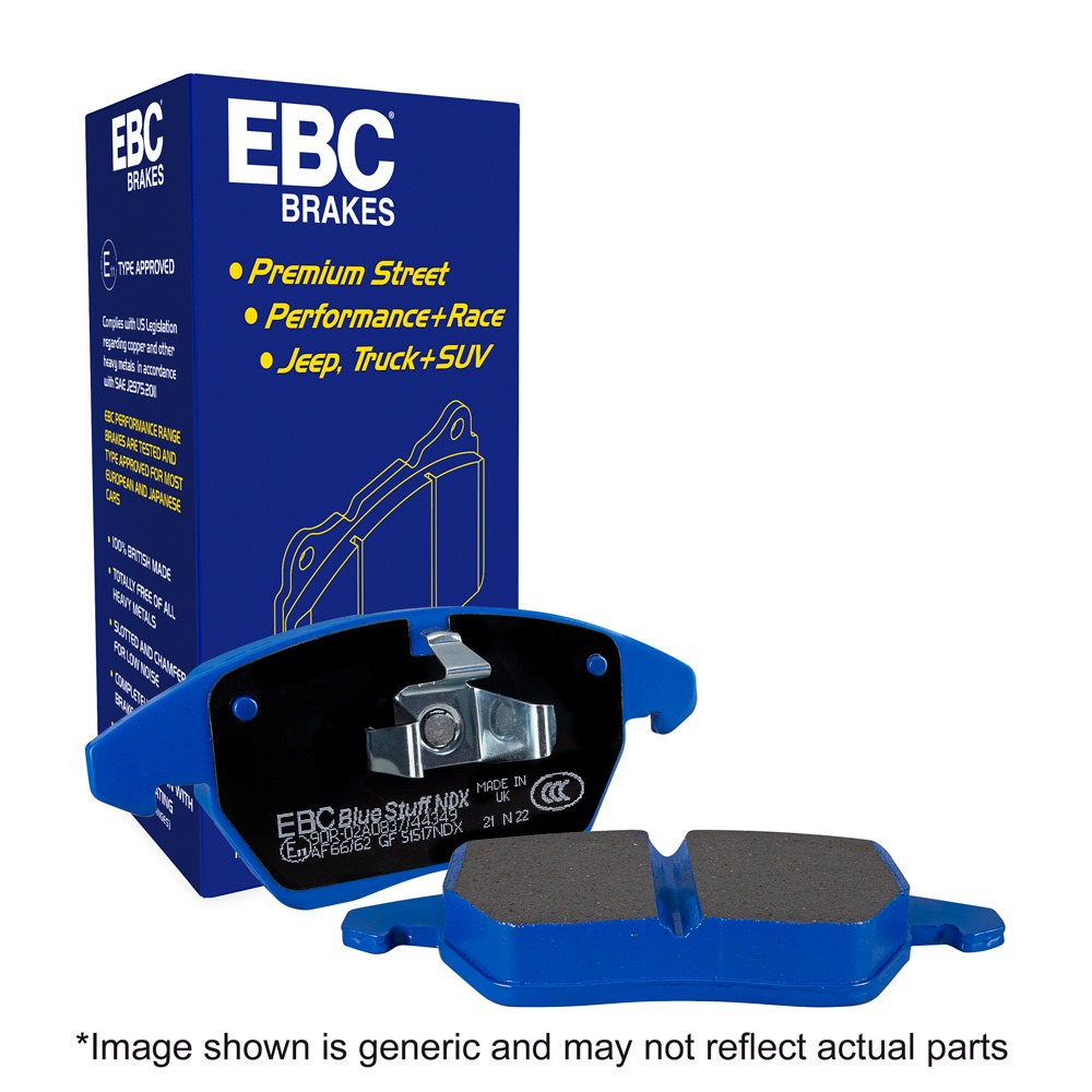 EBC Bluestuff NDX Trackday Brake Pad Set for AP RACING CP5555/5060 ...