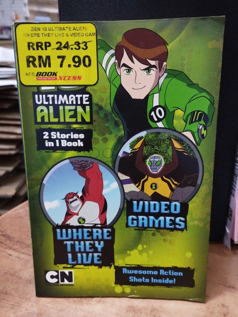 (ENG) Ben 10 Storybooks, Hobbies & Toys, Books & Magazines, Children's Books on Carousell