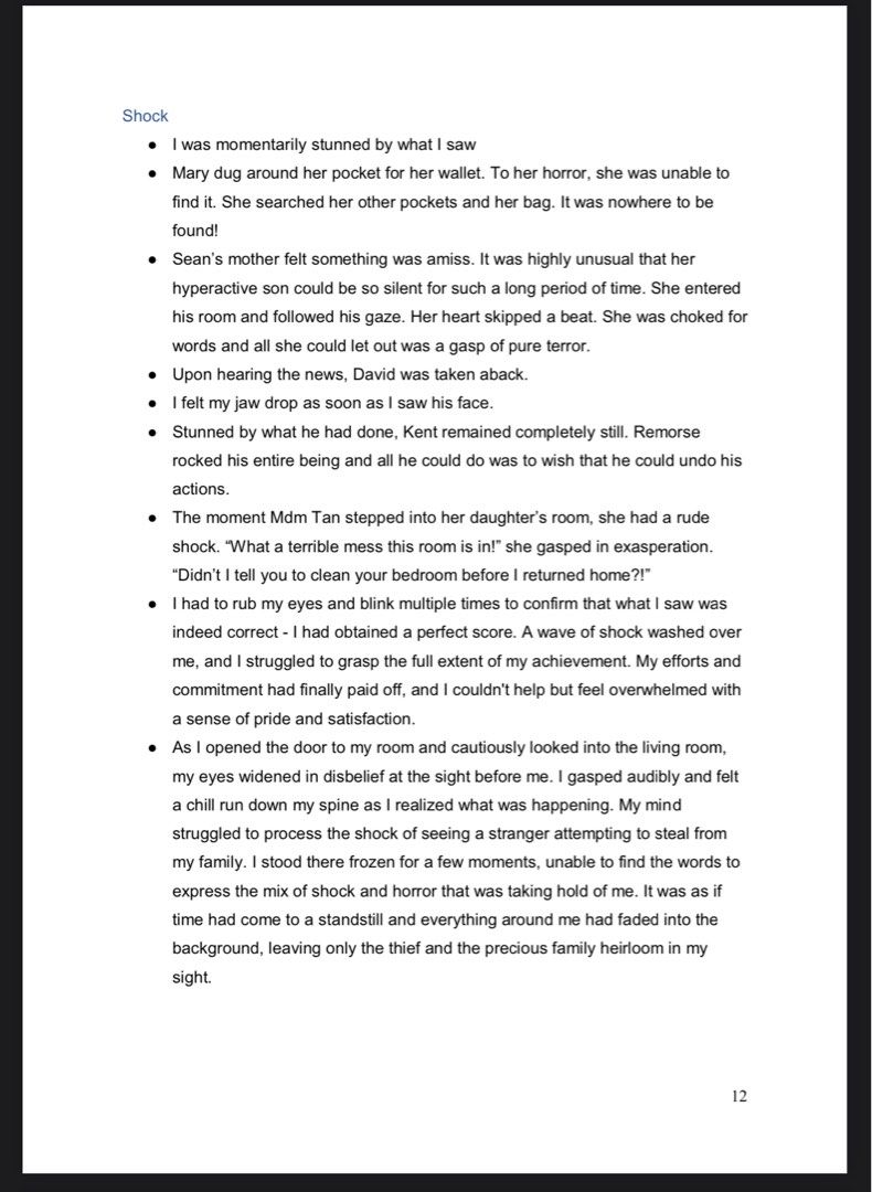 English Model Compositions PSLE useful phrases, Hobbies & Toys, Books ...