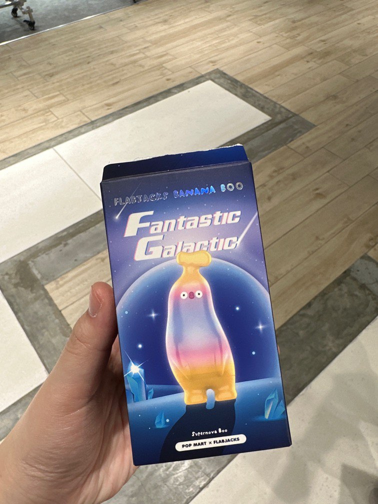 WTT/WTS Flapjacks Banana Boo Fantastic Galactic PopMart, Hobbies & Toys ...