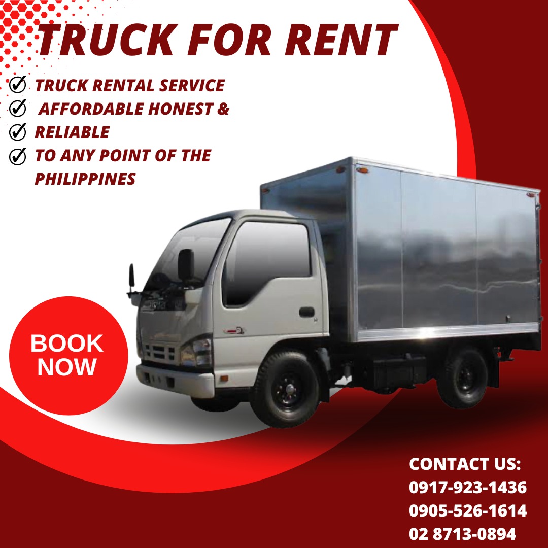 For Hire Closevan, Opentruck, Forklift, Boomtruck, Flatbed trailer ...