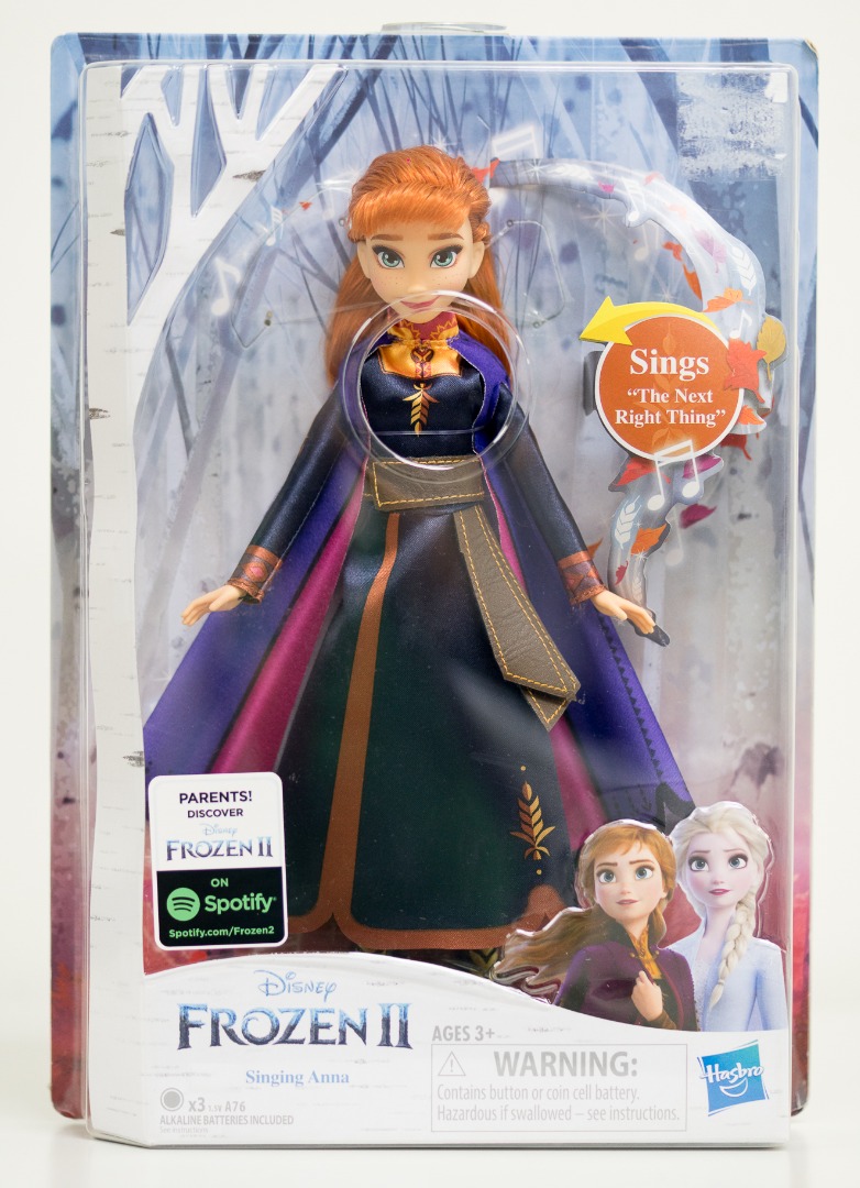 Frozen II Singing Anna Doll on Carousell