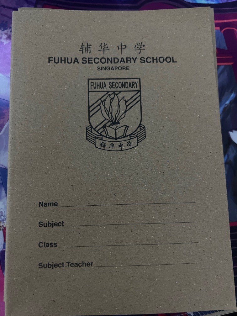 Fuhua Sec exercise book, Hobbies & Toys, Books & Magazines, Textbooks ...